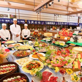 大江戸温泉物語 ホテル鬼怒川御苑 | 館内にエンタメが充実！温泉&ビュッフェが満喫できる鬼怒川温泉のホテル | icotto（イコット）